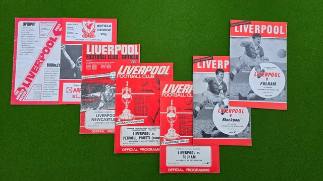 LIVERPOOL FOOTBALL PROGRAMMES (52 In Total) £28.00 - PicClick UK