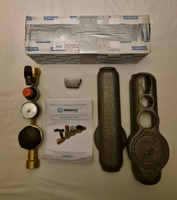 RELIANCE WATER CONTROLS TVAP201005 FBSP 1'' Tenant Valve ( Water Meter ...