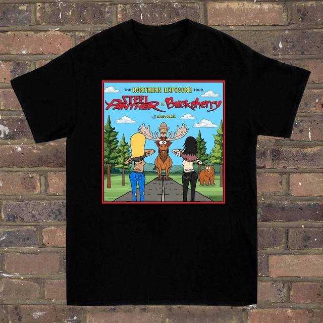 STEEL PANTHER & Buckcherry The Northern Exposure Tour 2025 T-shirt ...