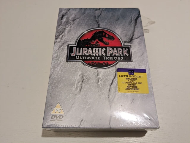JURASSIC PARK ULTIMATE Trilogy Dvd Box Set sealed includes ultraviolet ...