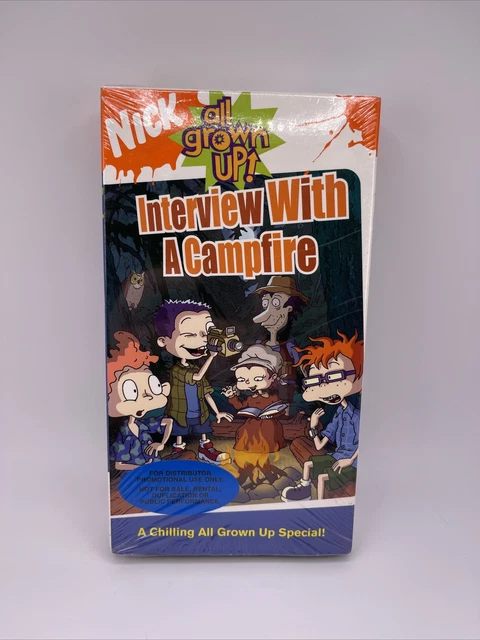 NICKELODEON VHS RUGRATS All Grown Up: Interview with a Campfire 2005 ...