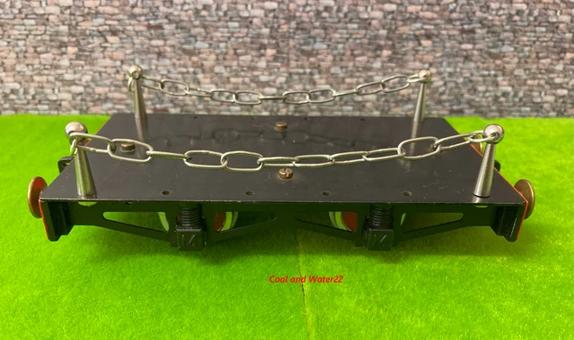 MAMOD / MSS 4 Wheel Railway Flat Wagon With Side Chains, 0 Gauge £46.91 ...