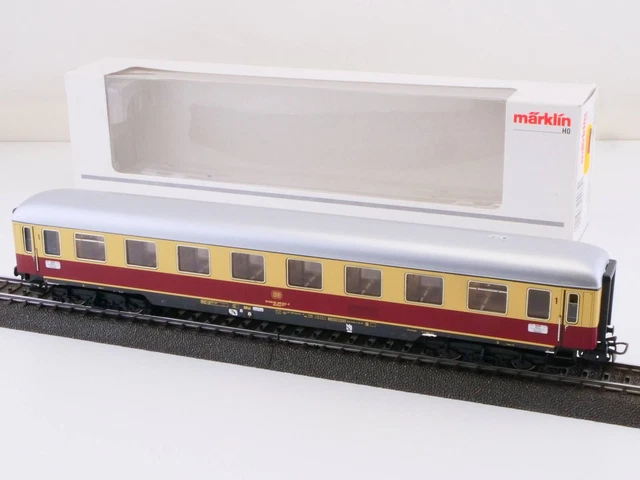 MÄRKLIN 4085 TEE Passenger Car 1st Class Tin Car Avüm TOP! OVP ST BL ...