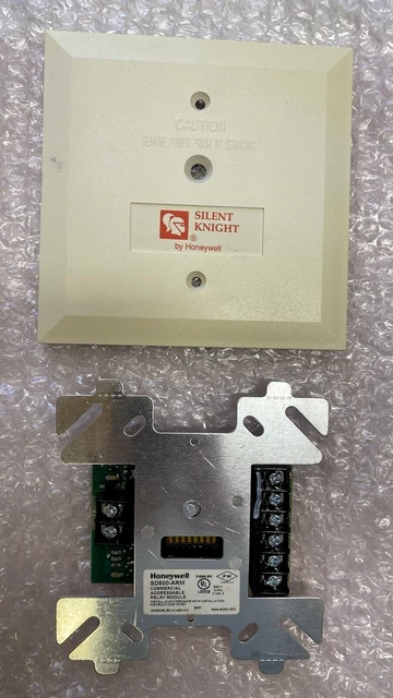 MODULE RELAIS ADRESSABLE alarme incendie Honeywell Silent Knight SD500 ...