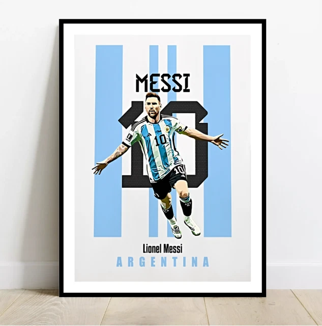 LIONEL MESSI FOOTBALL Poster Prints Football Poster - A3 /A4 £7.99 ...