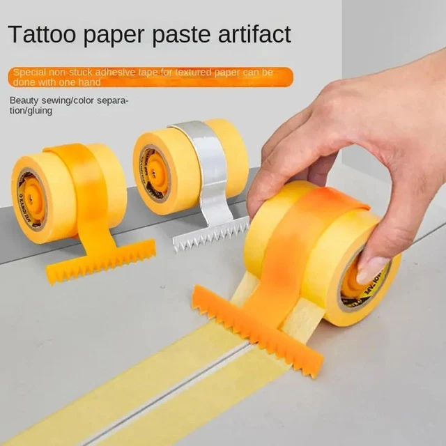 MASKING PAPER APPLICATOR Adhesive Painter Masking Tape Applicator L1T4 ...