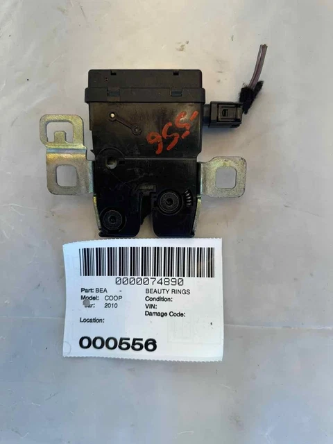 2010 MINI COOPER Hatchback Trunk Latch Power Lock Actuator Deck Lid ...