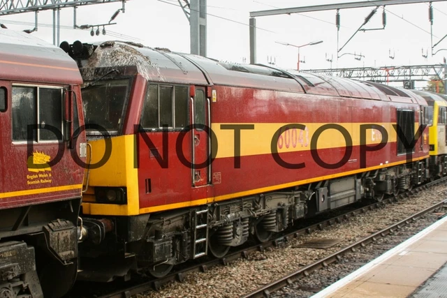UK DIESEL TRAIN Railway Photograph Of Class 60 60043 Loco. Rm60-217 £1. ...