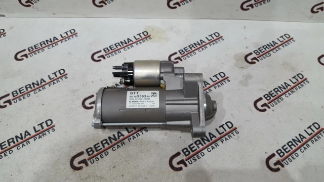 GENUINE FIAT DUCATO Peugeot Boxer Citroen Relay 2006-2019 STARTER MOTOR ...