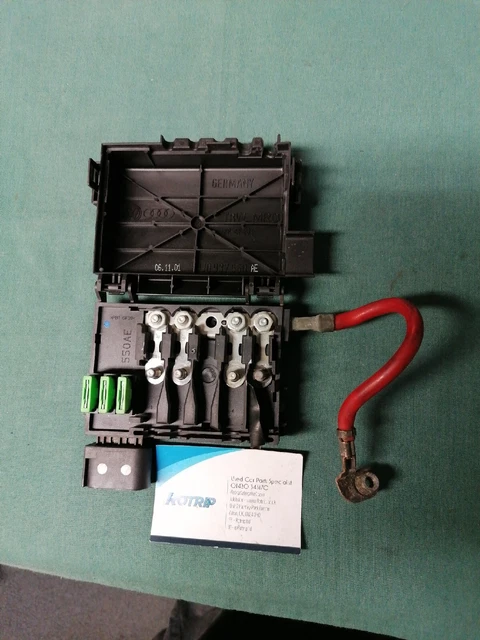 VW BEETLE CABRIOLET Battery Fuse Box Fusebox Terminal #1J0937550. £21. ...