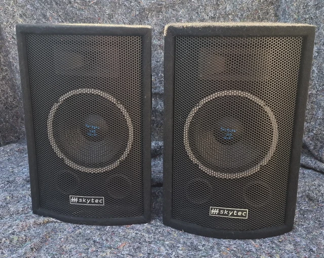 SKYTEC 150W SPEAKERS 8 Inch Bass and horn - pair of speakers, suitable ...