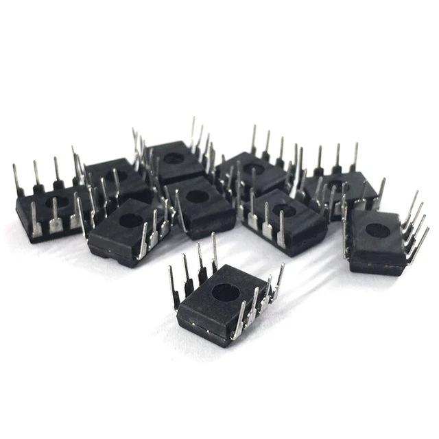 10X NE555 NE555P NE555N DIP8 High Precision Oscillator Timer Timer Chip ...