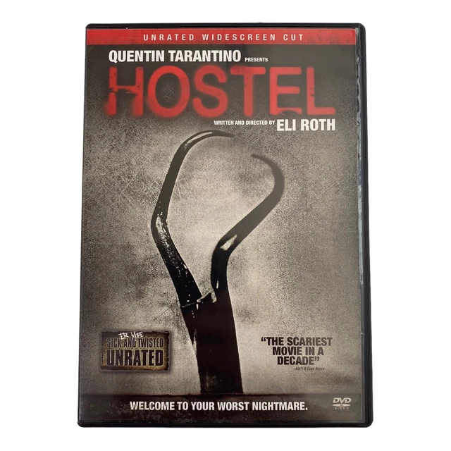 HOSTEL (DVD, 2006, Unrated Widescreen Edition) Horror, Jay Hernandez ...
