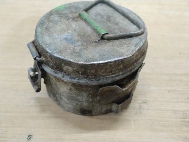 WW2 ORIGINAL GERMAN WEHRMACHT Artillery/Railroad Metal Container For ...
