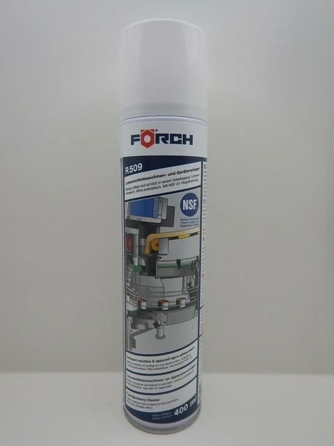 FÖRCH R509 LEBENSMITTEL Maschinen & Gerätereiniger Reiniger Edelstahl 400Ml EUR 20,90 - PicClick DE