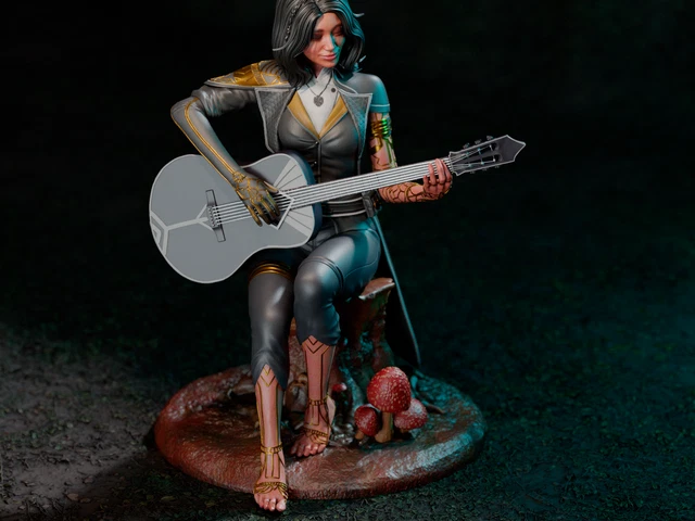 1:12 ROADSIDE MELODY | 3D Printed Resin Garage Kit Figure | CA 3D ...
