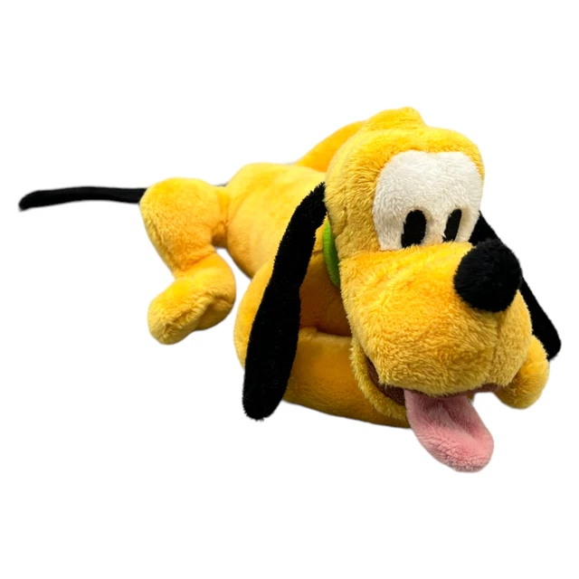 DISNEY STORE PLUTO Hund Goofy Plüsch Kuscheltier Stofftier 22cm Gelb ...