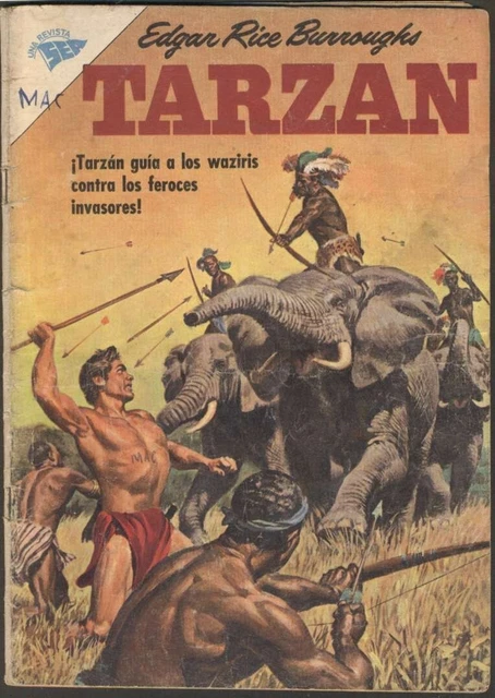 TARZAN #120 COMIC Spanish Mexican Novaro 1961 £15.96 - PicClick UK