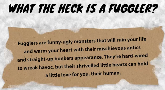 *NEW & BOXED* Fuggler Ugly Funny Monster Blue Awkward Bear 12" / 30cm ...