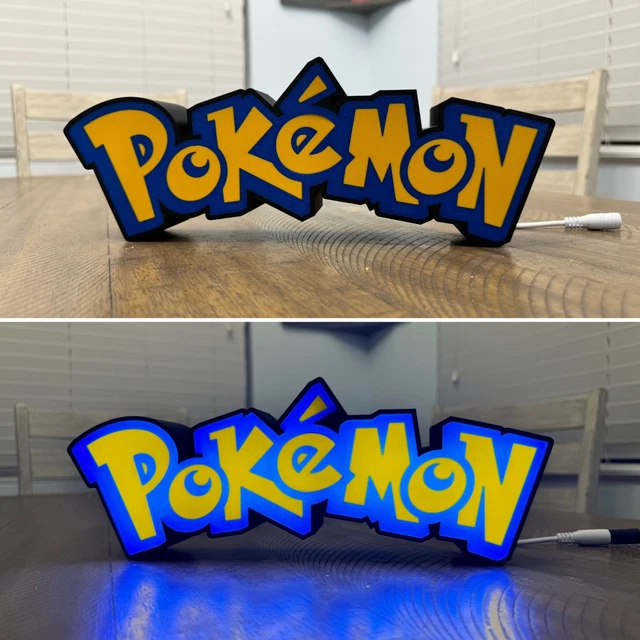 POKEMON LED LIGHTBOX | 3D Printed PLA | Unique Gaming Decor £21.43 ...