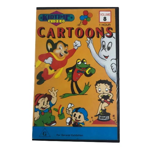 KIDTIME VIDEO CARTOONS Big Box VHS $50.00 - PicClick AU