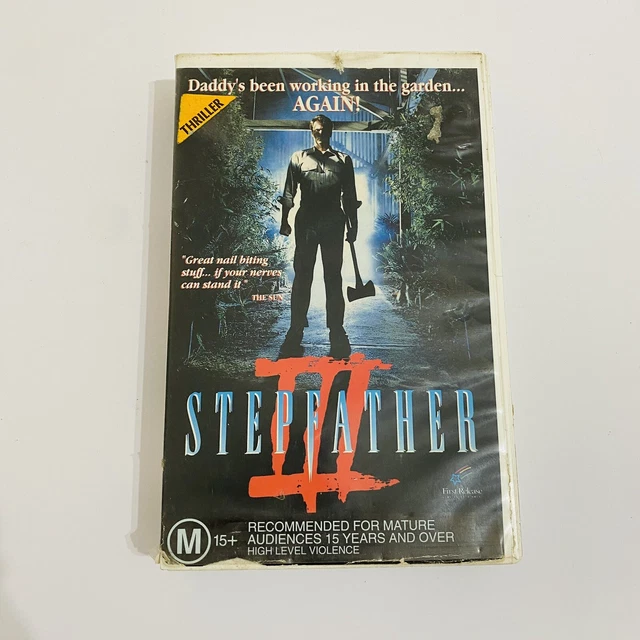 STEPFATHER III (VHS, 1992) Cult Horror Movie VHS Video Tape First ...