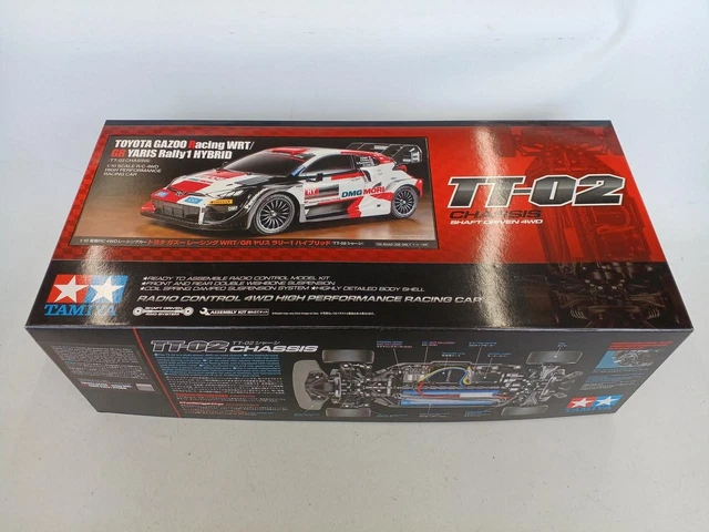 TAMIYA GR YARIS Rally1 Hybrid TT-02 Gazoo Racing WRT £352.32 - PicClick UK