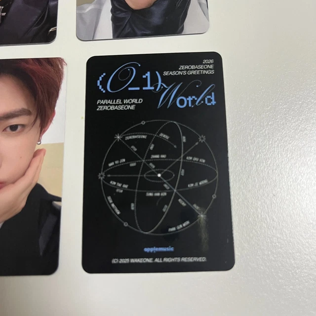 RICKY ZEROBASEONE OFFICIAL Photocard 2026 Season's Greetings Kpop EUR 7 ...