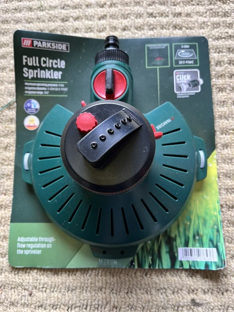 PARKSIDE FULL CIRCLE Grass Lawn Sprinkler New £6.00 - PicClick UK