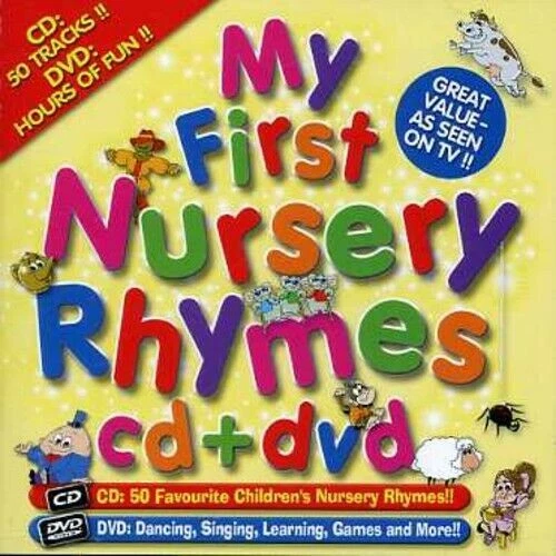 MY FIRST NURSERY Rhymes [CD + DVD] - Like New £22.99 - PicClick UK