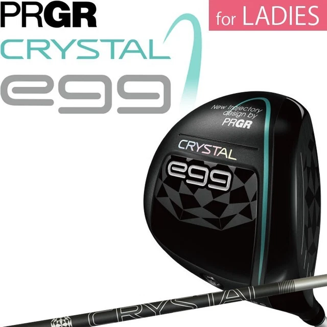 FOR LADIES YOKOHAMA PRGR GOLF Japan 2025 CRYSTAL egg DRIVER Original ...