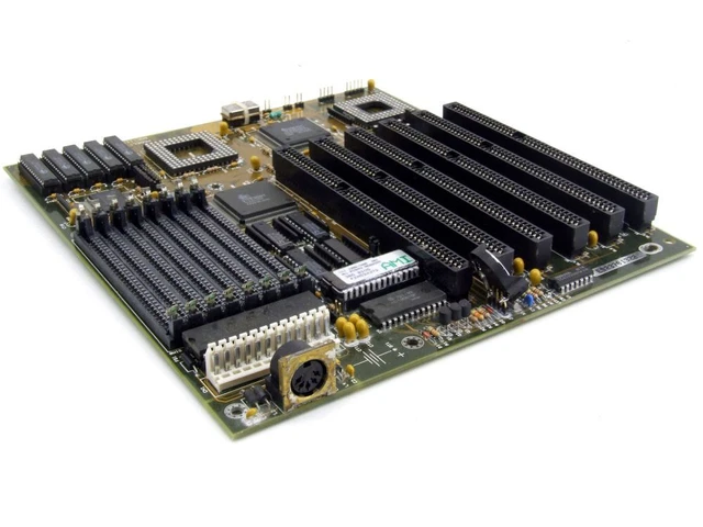 FIC 386-SC-HG INTEL AMD Computer Motherboard Socket PGA132 PGA121 32KB ...