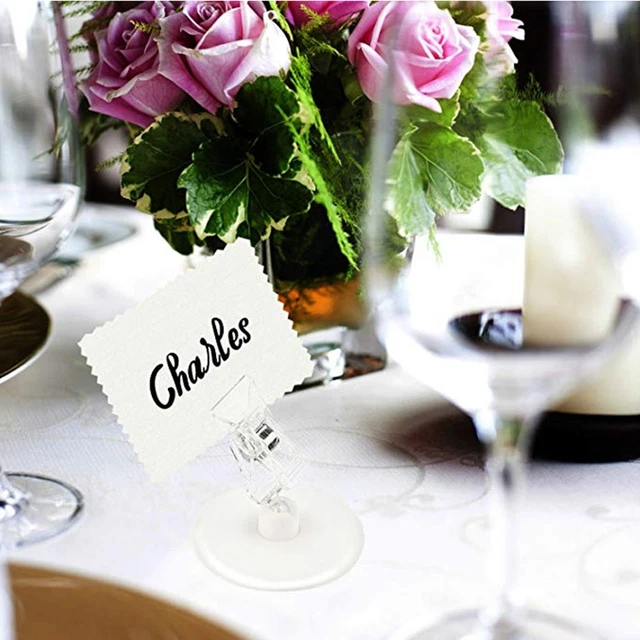 9 PCS CLIP Table Cloth Clips Clear Rotatable Merchandise Seat Clamp $18 ...