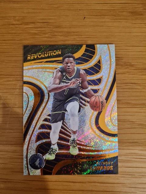 ANTHONY EDWARDS 2022-23 Panini Revolution #46 Minnesota Timberwolves ...