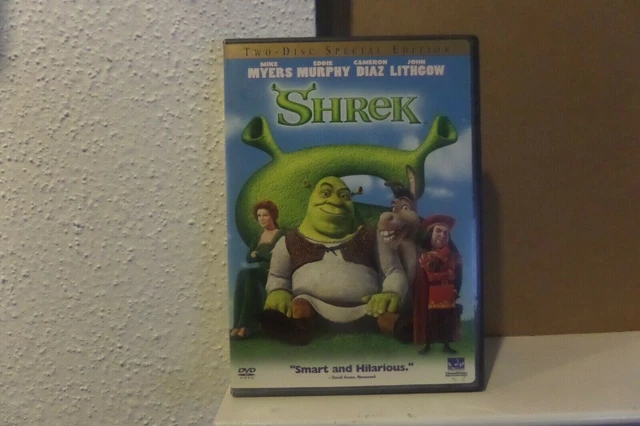 SHREK (DVD, 2001, 2-Disc Set, Special Edition) Mike Myers Eddie Murphy ...