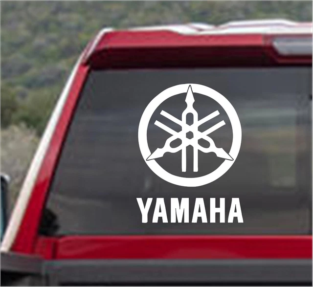 YAMAHA INSPIRED LOGO SKULL Vinyl DECAL STICKER for Window Car/ Truck ...