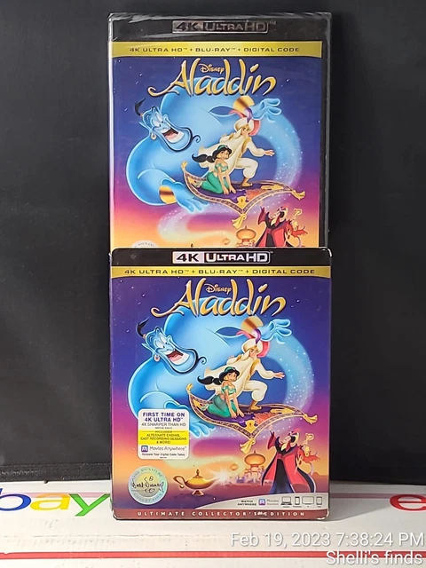 ALADDIN WALT DISNEY Signature Collection (4K Ultra HD + Blu-Ray ...