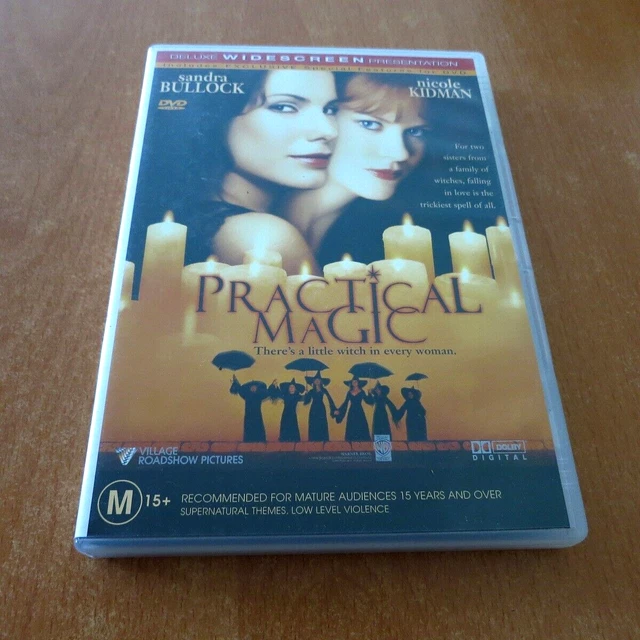 PRACTICAL MAGIC ( Dvd , Region 4 ) Sandra Bullock , Nicole Kidman $8.95 ...