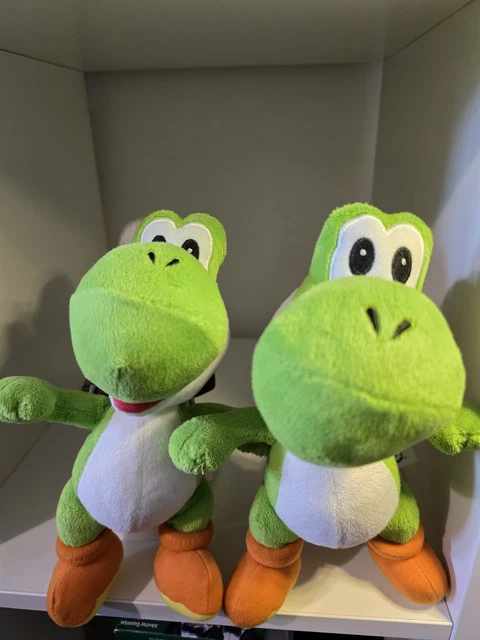 2 SUPER MARIO Yoshi Green 12” Plush Soft Toy £5.43 - PicClick UK
