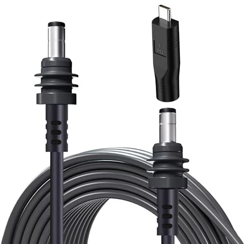 STARLINK MINI DC Power Cable with USB C to DC Adapter, USB C 15M+ USB-C ...