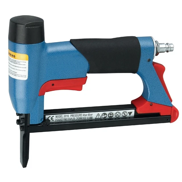 8016LN LONG MOUTH BeA Pneumatic Air Stapler Nailer Fine Stapler Tool ...
