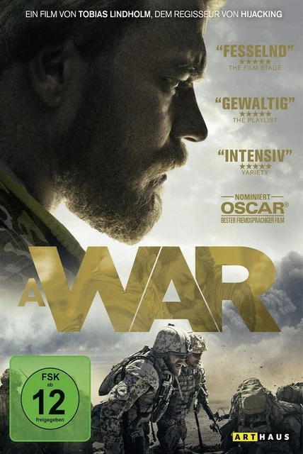 A WAR - MOVIE (DVD) Asbaek Pilou Novotny Tuva Salim Dar Malling Sören ...