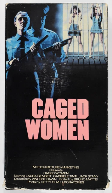 CAGED WOMEN (VHS, 1984) Pilar Orive Elena Wiedermann Gene Collins $21. ...