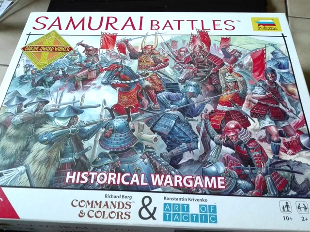 SAMURAI BATTLES - 2Games in 1 Box - Commands & Colors & Art of Taktic ...