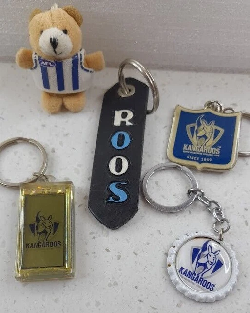 NORTH MELBOURNE KANGAROOS Football AFL Key Ring bundle Mixed $19.00 ...