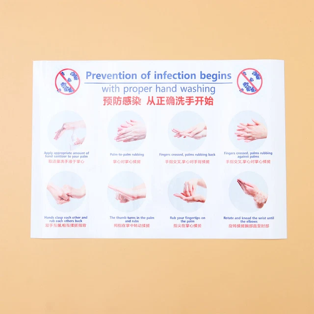 HOSPITALS HAND WASHING Sign Workplace Safety Signs The Sink £8.78 ...