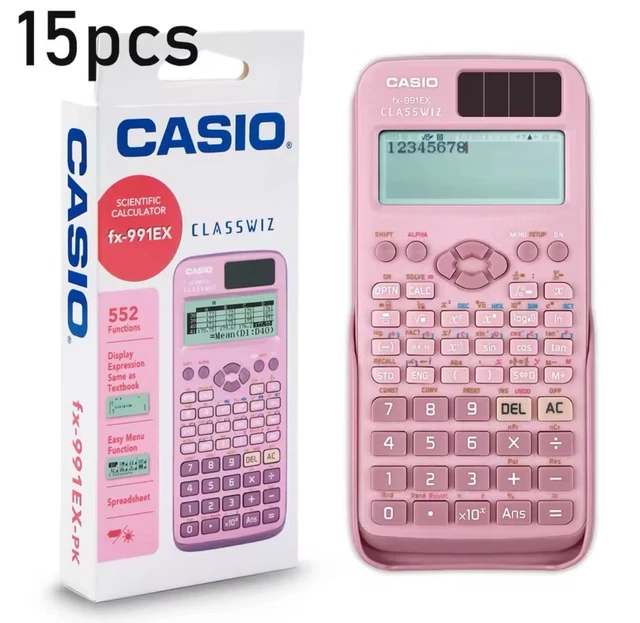 CASIO FX-991EX CLASSWIZ Scientific Calculator Advanced For A Level And ...