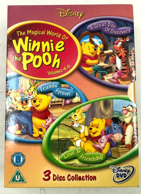 WINNIE THE POOH DVD Collection Volumes 4-6 Disney T2750 M22 EUR 23,13 ...