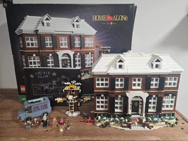 LEGO IDEAS: HOME Alone House - 21330 - Box and Instructions 100% ...