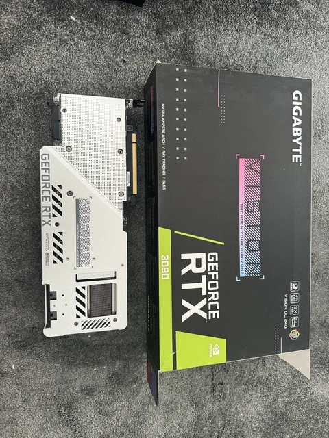 GIGABYTE NVIDIA GEFORCE RTX 3090 24 GB scheda grafica Vision OC bianca ...